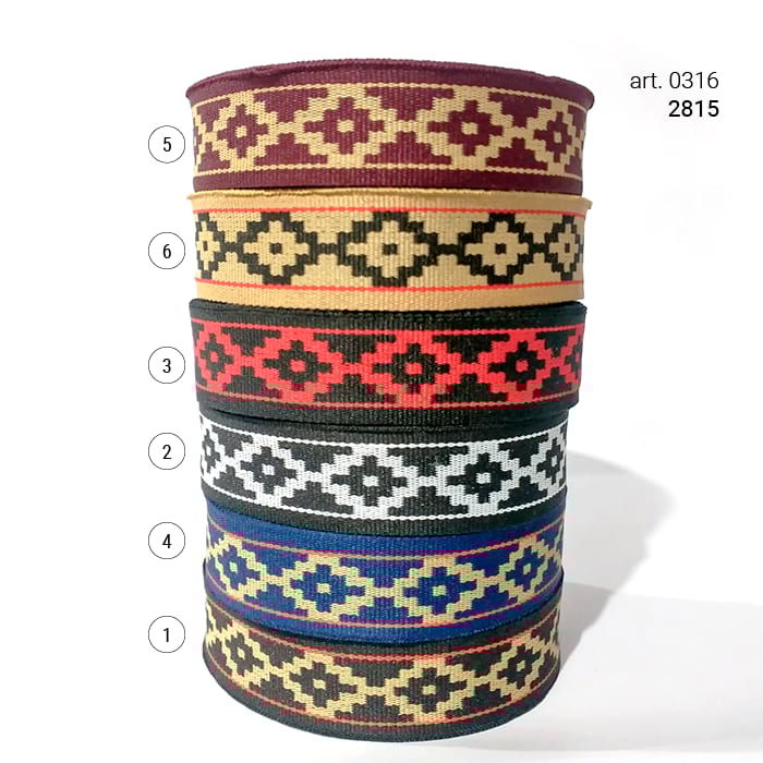 GALON PAMPA POLIESTER 28mm x15mt | Mayorista textil - Importador ...